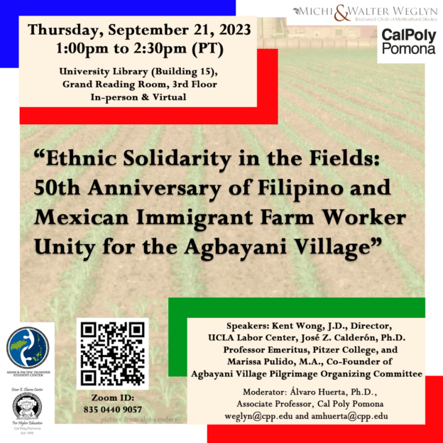 Invitation to “Ethnic Solidarity in the Fields: 50th Anniversary of ...